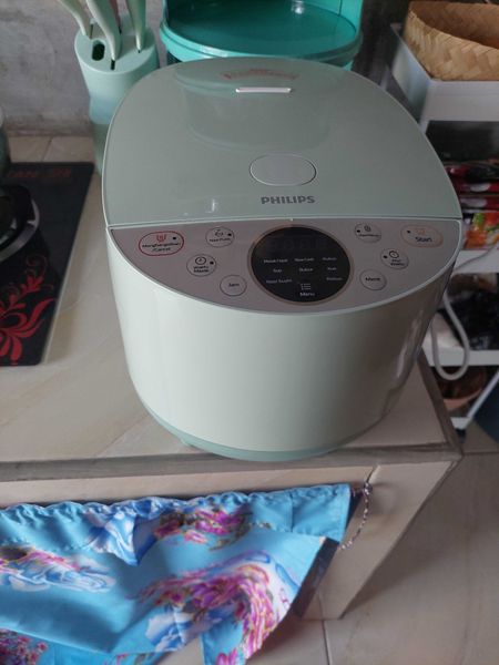 Jual Philips 1 8 Ltr Rice Cooker Digital Hd 4515 85 Hijau Terbaik | Informa