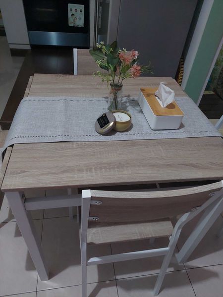 Jual Informa Table Runner 33 X 160 Cm Eyelet Cokelat Muda Terbaik | Informa