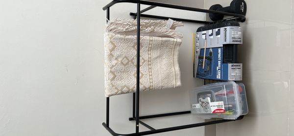 Jual Informa Jemuran Handuk Indoor Dengan Rak 78 5 Cm Hitam Terbaik ...