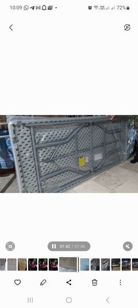 Jual Zown Meja Lipat Serbaguna Xl 180 Abu Abu Terbaik | Informa