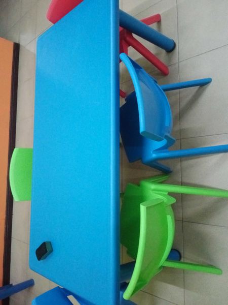 Jual Yaris Meja Anak Rectangle Biru Terbaik | Informa