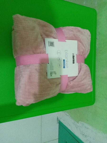 Jual Informa 150 X 200 Cm Selimut Moryn Pink Terbaik | Informa
