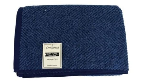 Jual Informa 70 X 140 Cm Finn Handuk Mandi Biru Terbaik | Informa