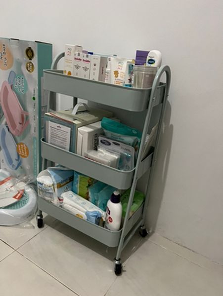 Jual Informa Walter Ii Rak Troli Dapur 3 Tingkat Hijau Muda Terbaik ...