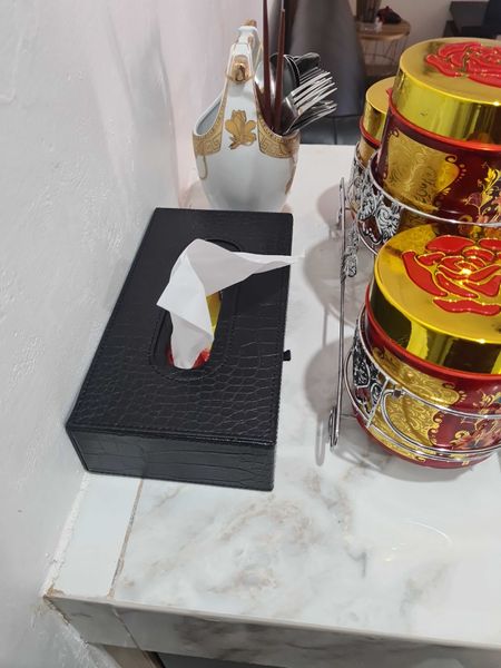 Jual Informa Tempat Tisu Kulit 3119 S Hitam Terbaik | Informa