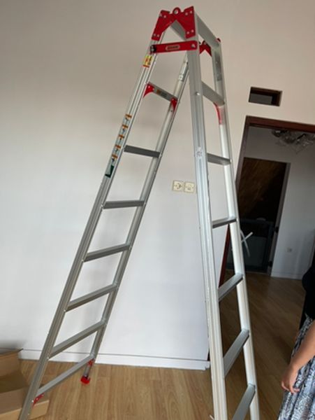 Jual Krisbow Tangga Aluminium 8 Step Multiuse Terbaik | Informa