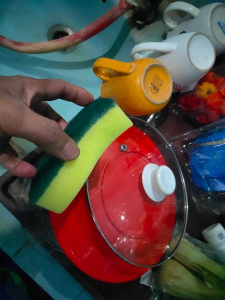 Jual Scotch Brite Sabut Sponge Cuci Piring 7 6 X 10 1 Cm Hijau Terbaik ...