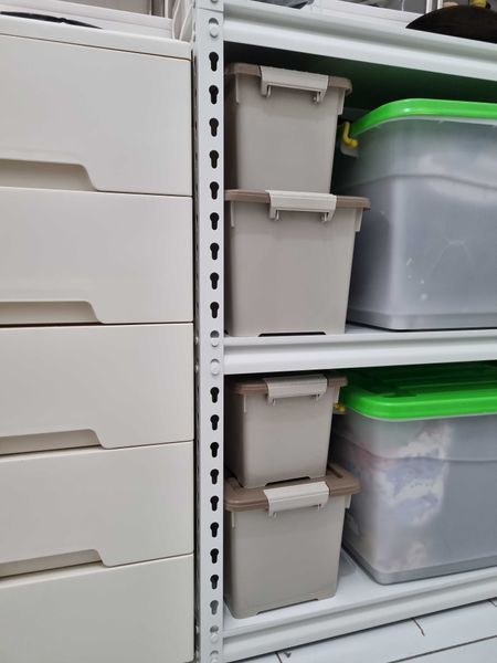 Jual Informa 26 5 X 18 5 X 17 Cm Kotak Penyimpanan Dengan Tutup Cokelat ...