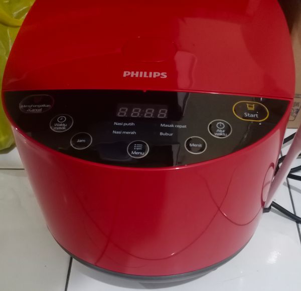 Jual Philips 1 8 Ltr Rice Cooker Hd 4515 29 Merah Terbaik | Informa