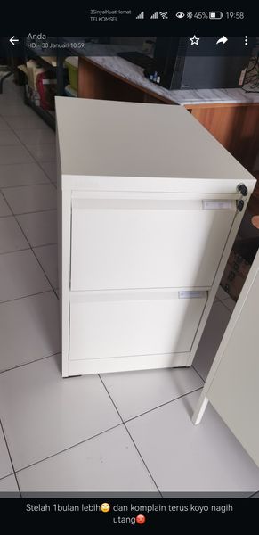 Jual Informa Filing Cabinet Metal 2 Tingkat Putih Terbaik | Informa