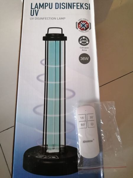Jual Krisbow Lampu Standing Uv Disinfektan 36 Watt Terbaik | Informa