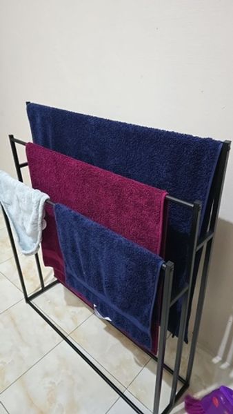 Jual Informa 95 X 24 X 110 Cm Titan Jemuran Handuk Hitam Terbaik | Informa