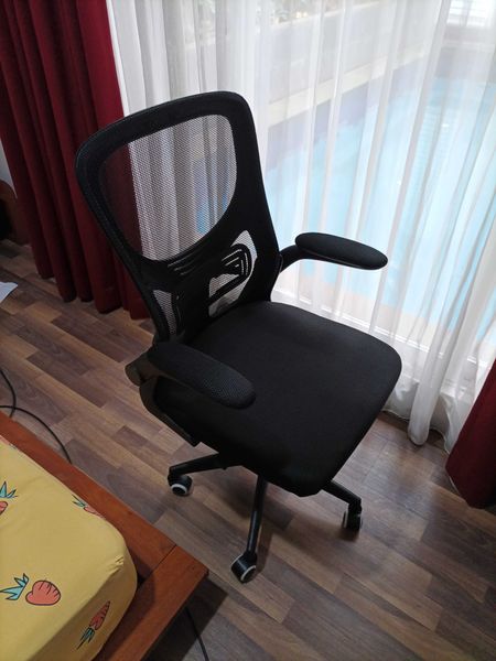 Jual Informa Zidan Kursi Kantor Sandaran Rendah Hitam Terbaik | Informa