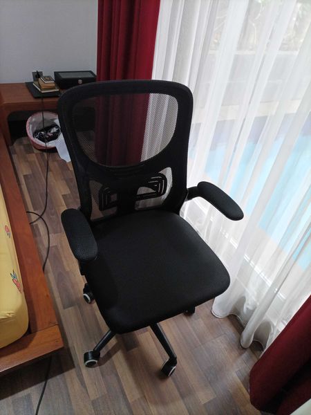 Jual Informa Zidan Kursi Kantor Sandaran Rendah Hitam Terbaik | Informa