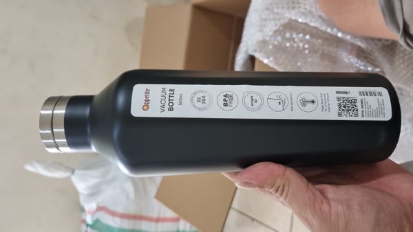 Jual Appetite 500 Ml Darya Botol Vacuum Flask Hitam Terbaik | Informa