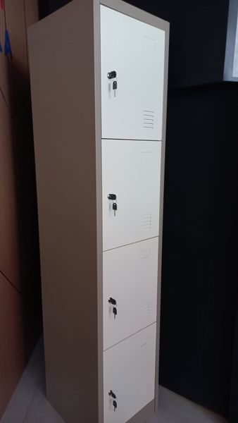 Jual Informa Kiev Loker Besi 4 Pintu Cokelat Muda Terbaik | Informa