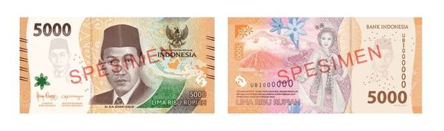 7 Gambar dan Bentuk Pecahan Uang Rupiah Baru Emisi 2022