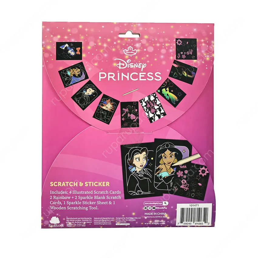 disney princess scribbler