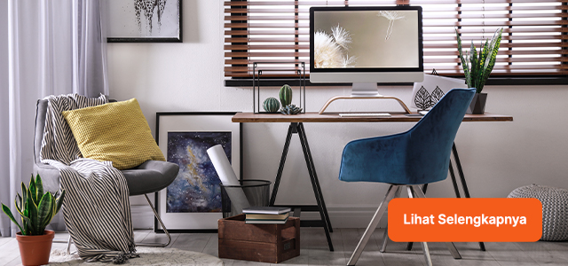 6 Perlengkapan Wajib untuk Membuat Ruang Kerja di Rumah yang Nyaman