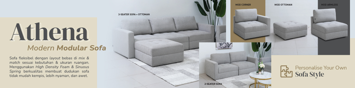 Athena Modern Modular Sofa | Informa