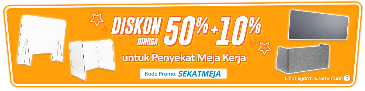 Voucher Sekat Meja | Informa Online