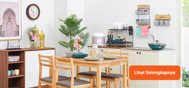 8 Perabot Minimalis Untuk Menyatukan Ruang Makan dengan Dapur