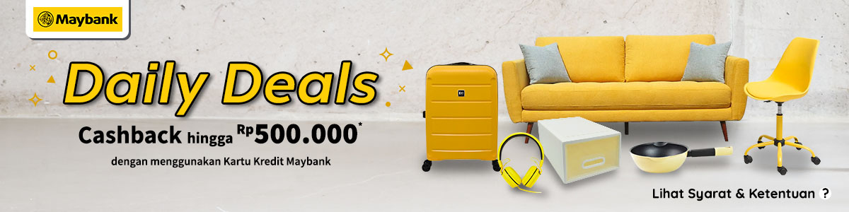 Promo Bank Maybank Terbaru | Ruparupa