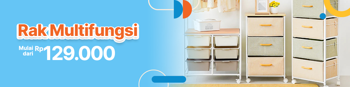 Rak Multifungsi Mulai dari Rp129 Ribu | Ruparupa