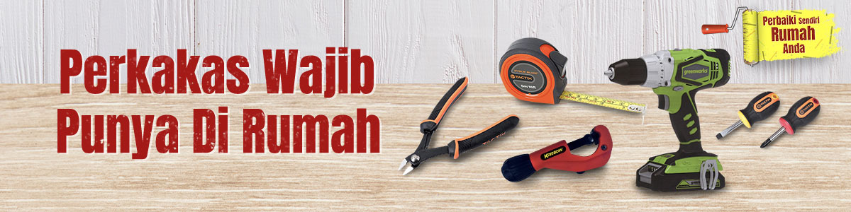 Promo Perkakas Wajib di Rumah | Ruparupa