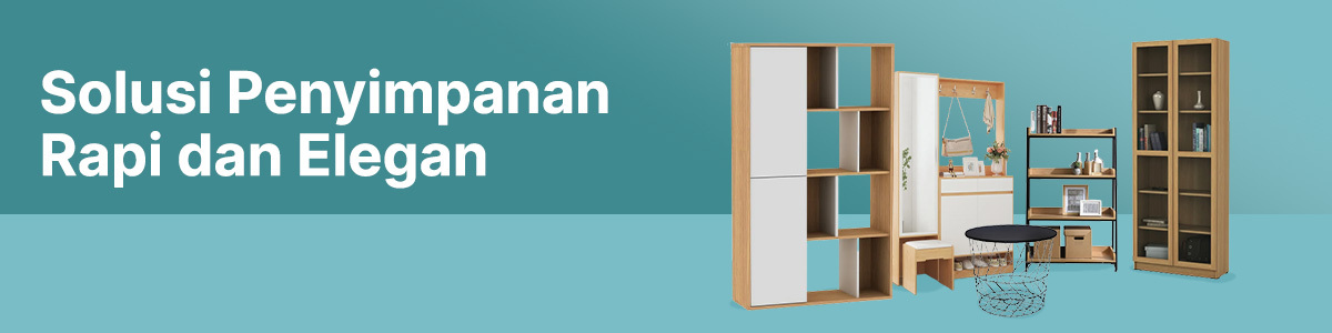 Solusi Penyimpanan Yang Rapi dan Elegan | Ruparupa