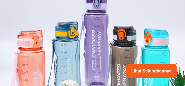 4 Tips Memilih Botol Minum Kekinian Buat Dibawa Bepergian