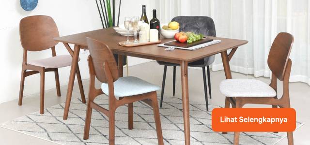 6 Tips Menata dan Meletakkan Meja Makan di Ruang Sempit