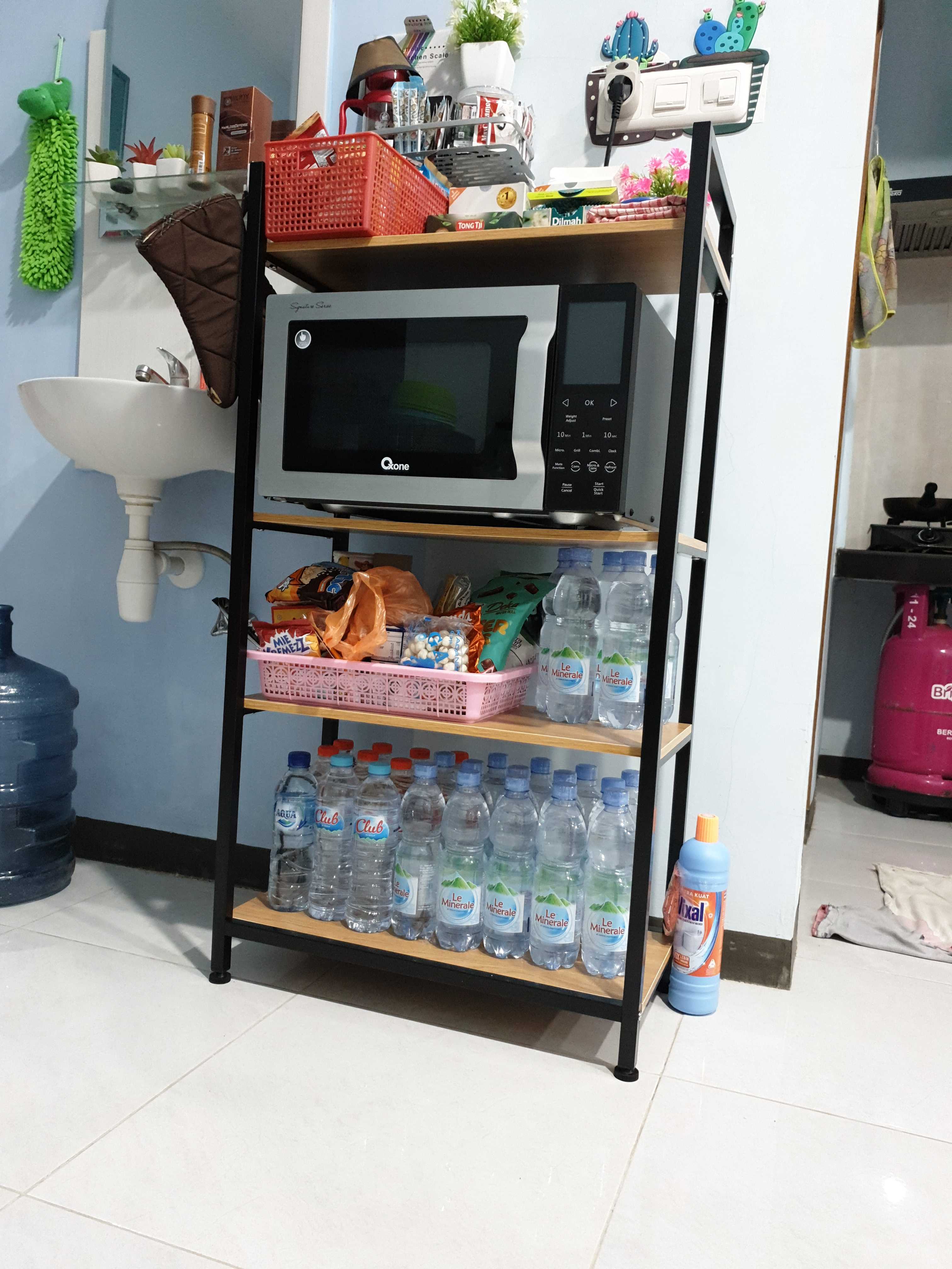 Jual Masterspace Rak Besi Serbaguna 4 Tingkat Hitam Original | ACE